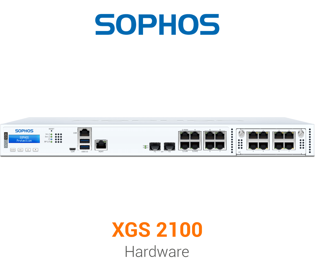 Appliance de sécurité Sophos XGS 2100 (XG2ATCHEUK) | EnBITCon de systèmes en ligne